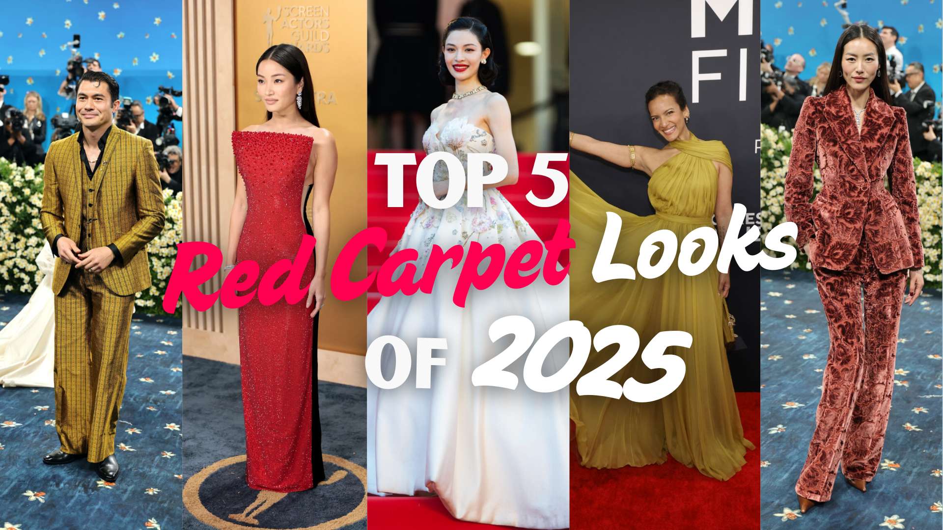 Top 5 Red Carpet Looks of 2025 By Kelli Luu | 08 Aug, 2025 | GOLDSEA ...